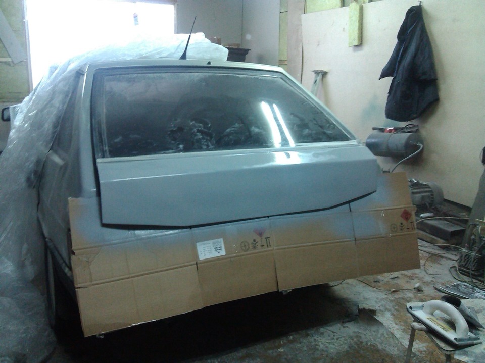 Бед Бой багажника — Lada 2109, 1,5 л, 2002 года | своими руками | DRIVE2