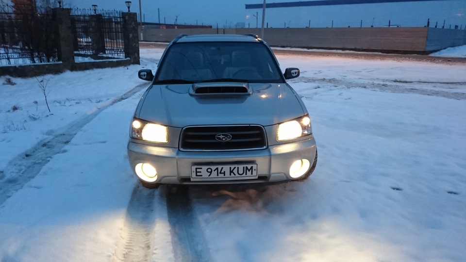 Спойлер SYMS и воздухозаборник Charge Speed — Subaru Forester (SG), 2 л ...