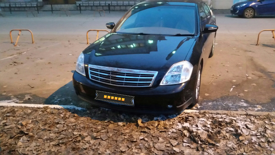 Приехала решетка радиатора, тюнячная и симпотная)) — Nissan Teana (J31 ...