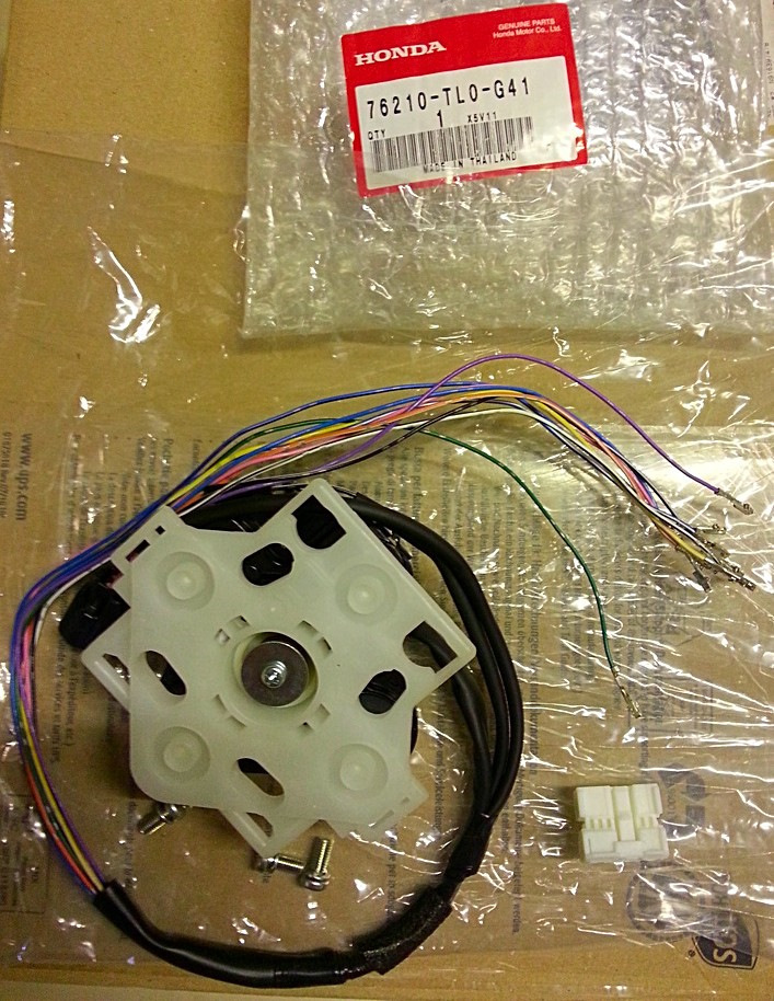 Правое зеркало с функцией обратного наклона Honda OEM — Honda Accord ...