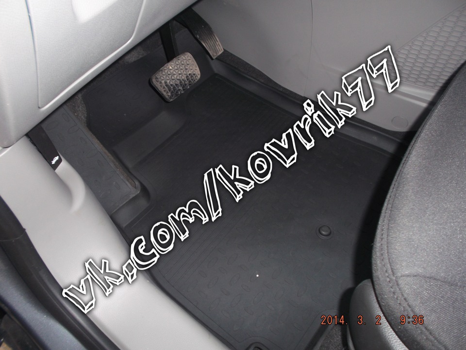 Резиновые ковры с высоким бортиком в салон Chevrolet Orlando — DRIVE2