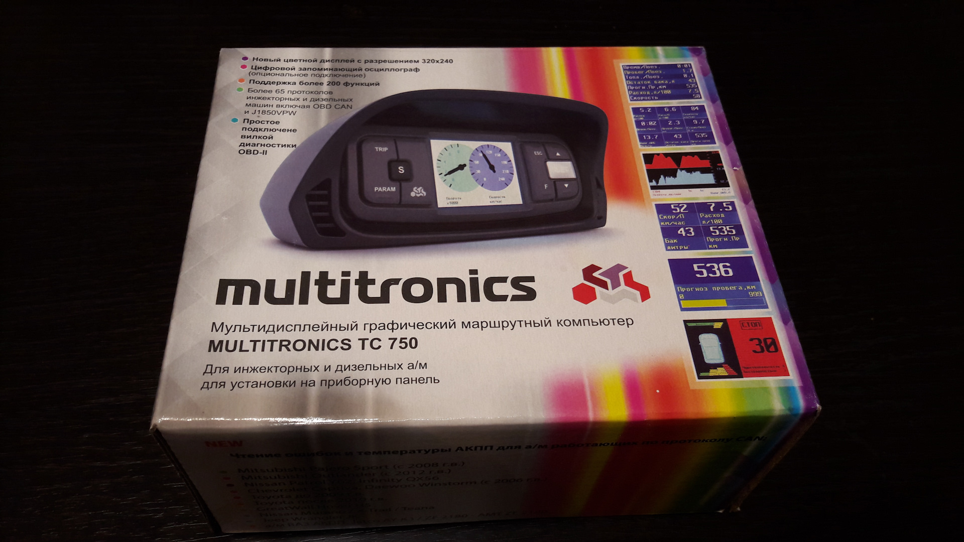 Установка бортового компьютера Multitronics TC750 — ИЖ 21261, 2 л, 2005 года | своими руками ...