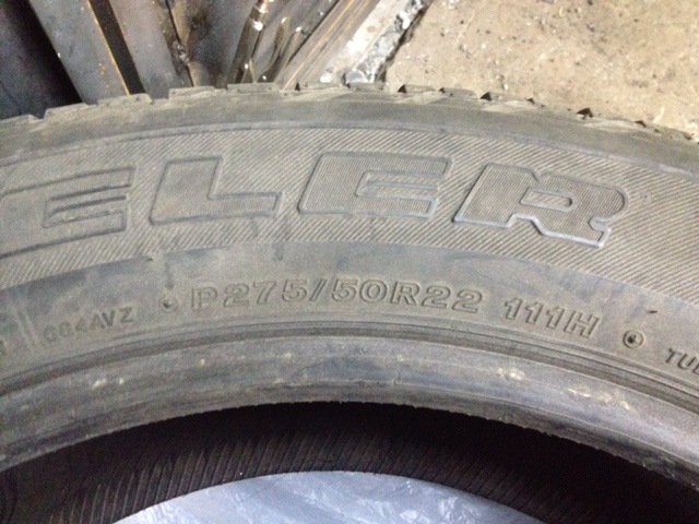 Продам 275/50 R22 — DRIVE2