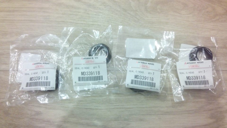 MD339118 Прокладка свечного колодца OEM Mitsubishi | Запчасти на DRIVE2