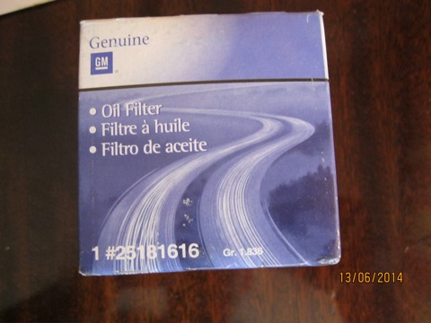 25181616 Фильтр масляный GM | Запчасти на DRIVE2