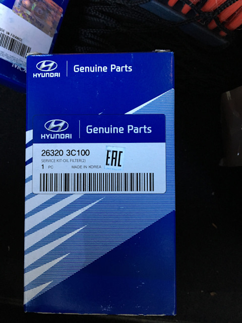 263203C100 ФИЛЬТР МАСЛЯНЫЙ (БЕНЗИН) KIA HYUNDAI | Запчасти на DRIVE2