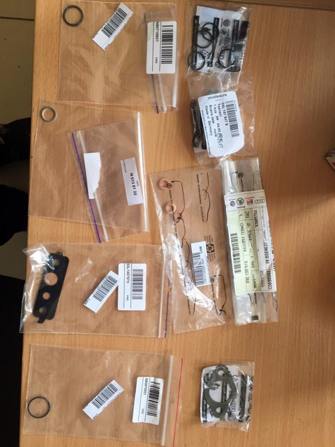 N0138128 Кольцо уплотнительное фильтра топливного VAG | Запчасти на DRIVE2