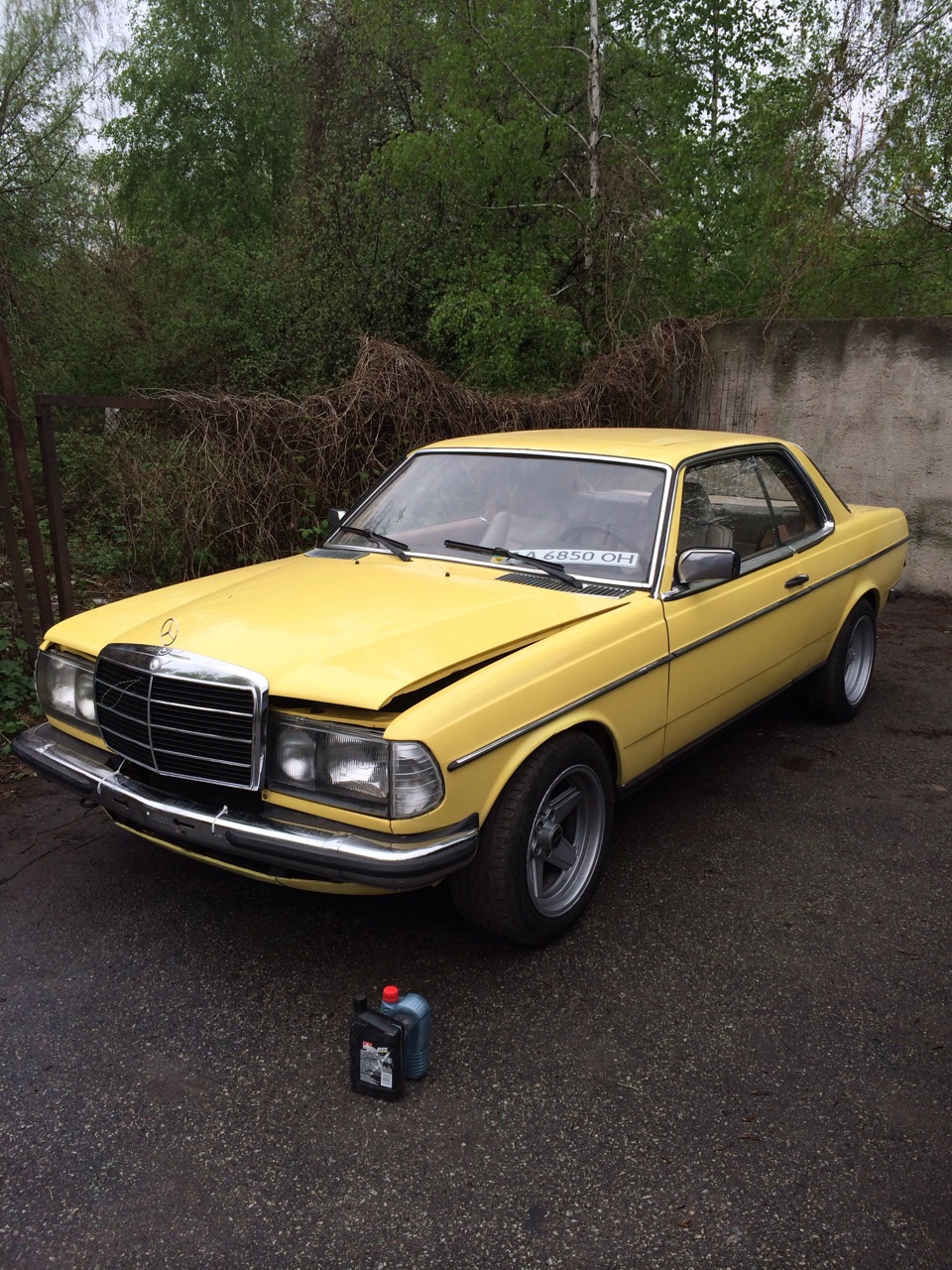 Процесс идет… — Mercedes-Benz E-Class Coupe (C123), 2,3 л, 1982 года ...