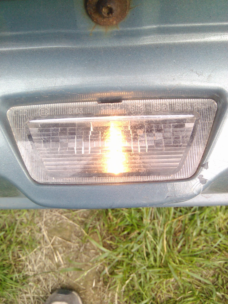 ПАТРОН ЛАМПЫ ПОДСВЕТКИ НОМЕРНОГО ЗНАКА — Chevrolet Viva, 1,8 л, 2006 ...