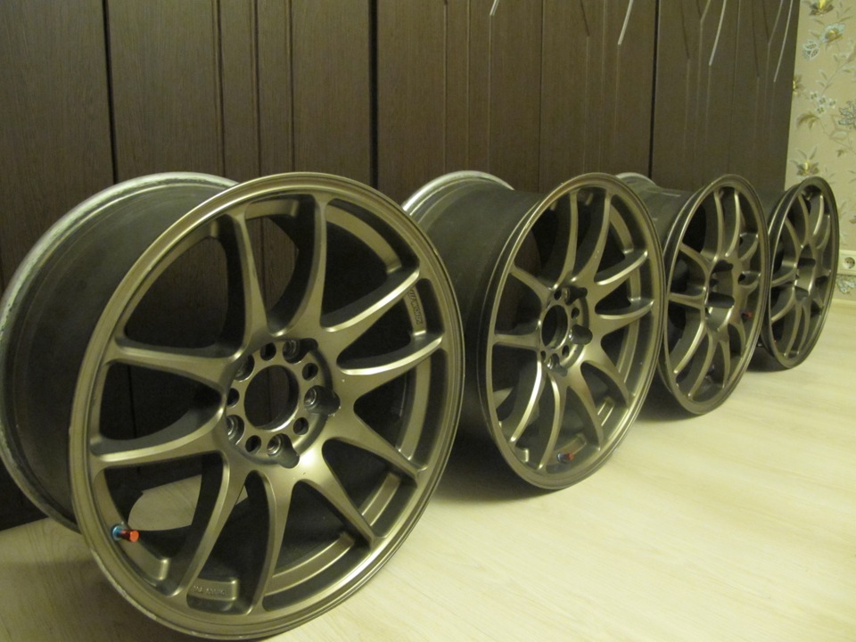 Диски Work Emotion CR-Kai — Toyota Chaser (100), 2,5 л, 1998 года ...