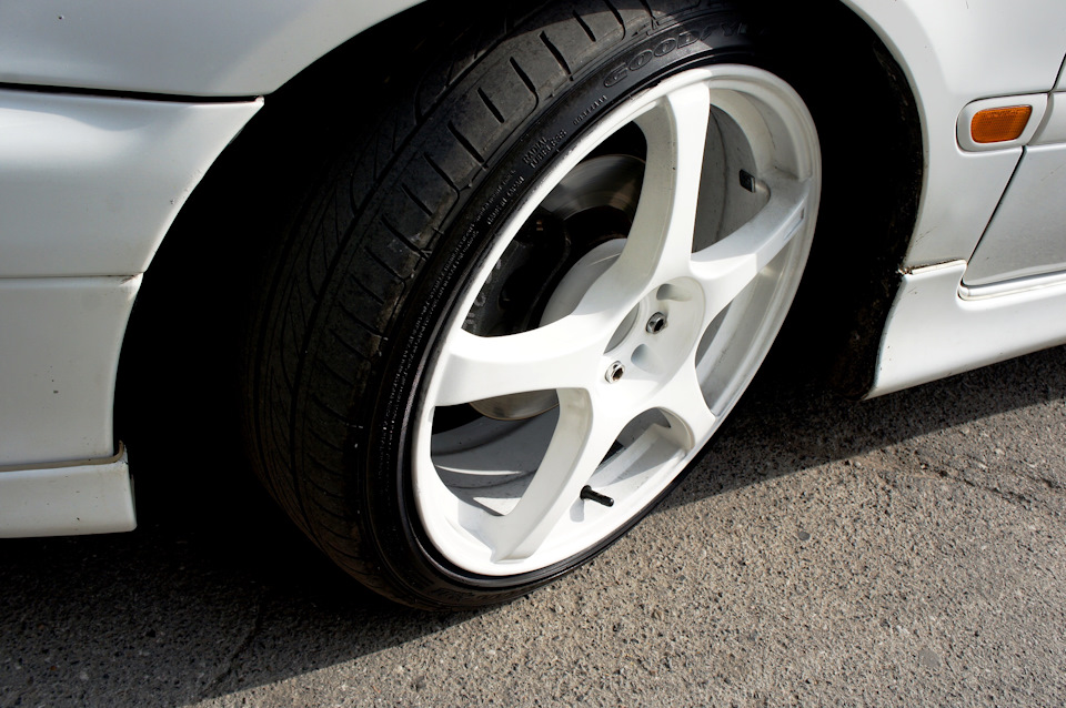 Enkei RS5 215/40/18" — Toyota Caldina (210), 2 л, 1999 года | колёсные ...