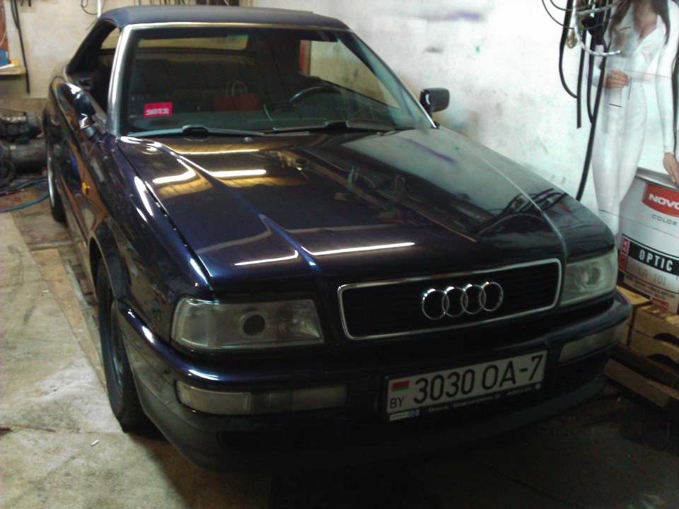 Кабриолет зимой — Audi Cabriolet B4 1 8 л 1997 года шины Drive2