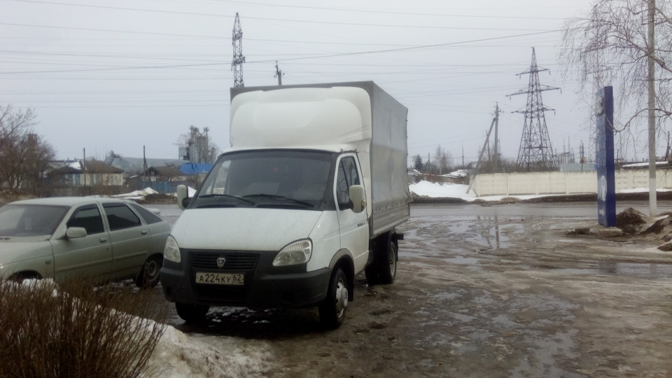 Новый спойлер — ГАЗ Газель, 2,4 л, 2007 года | стайлинг | DRIVE2