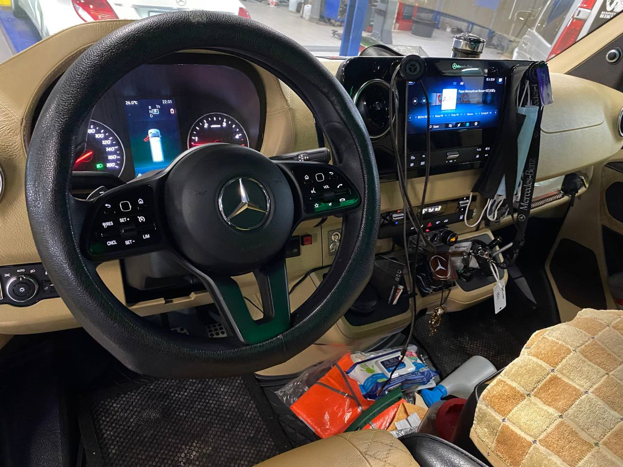 Mercedes Sprinter W907 519 3.0 Turbo Disel отключение систем SCR и ...