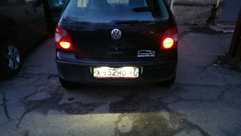 Пришли плафончики! — Volkswagen Polo Hatchback Mk4, 1,4 л, 2003 года ...