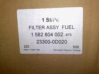 233000D020 Фильтр топливный TOYOTA LEXUS | Запчасти на DRIVE2