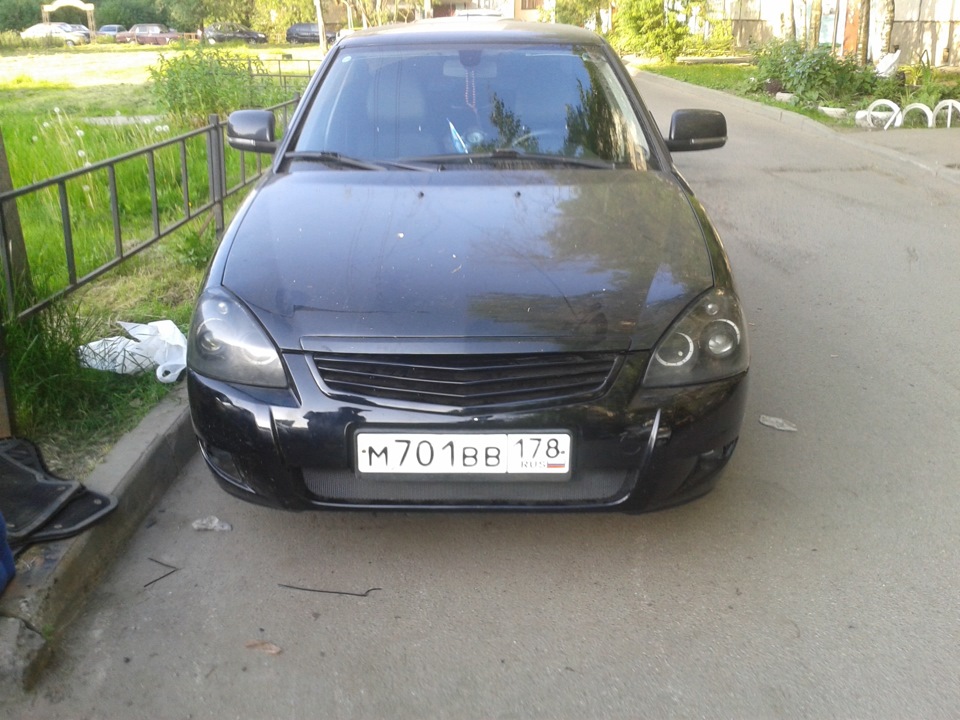 Only Black/Gold Bullet.Final. — Lada Приора седан, 1,6 л, 2010 года ...