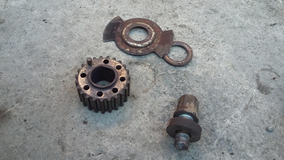 замена грм и попадалово — Mitsubishi Lancer IX, 1,6 л, 2007 года ...