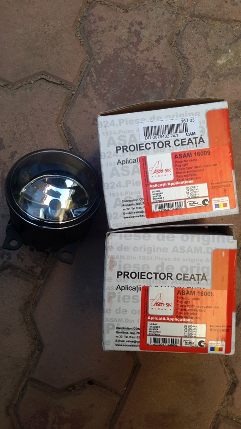 8200074008 Фара противотуманная RENAULT | Запчасти на DRIVE2