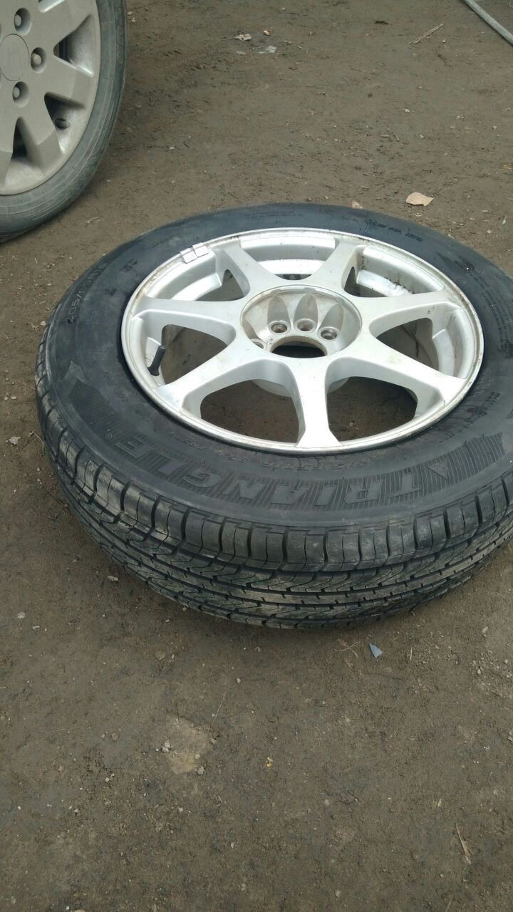 Шины на лето Triangle — Honda HR-V (1G), 1,6 л, 2004 года | шины | DRIVE2