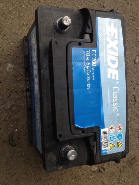 EC700 Аккумуляторная батарея EXIDE | Запчасти на DRIVE2