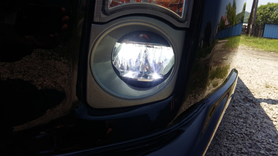 Диодные туманки — Toyota Prius (30), 1,8 л, 2010 года | тюнинг | DRIVE2