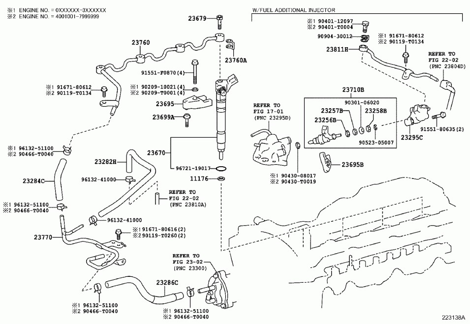 Форсунка на 2GD-FTV — Toyota Hilux (8G), 2,4 л, 2016 года | запчасти ...