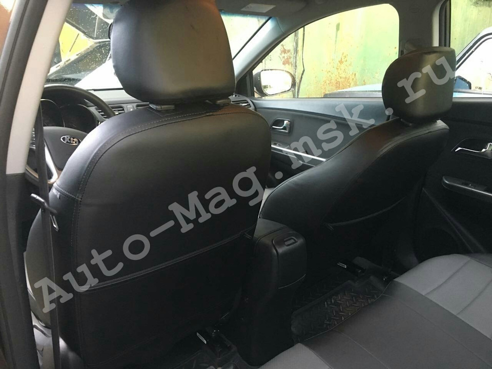 Чехлы на Киа Рио из экокожи | Автопилот — Auto-mag.msk.ru на DRIVE2