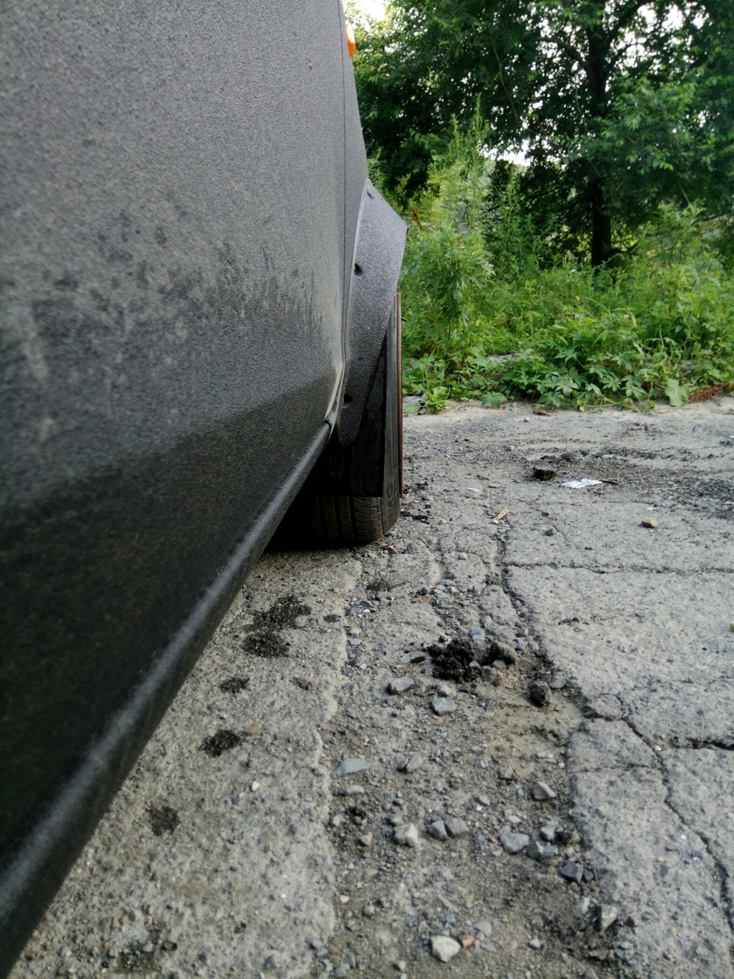 Все таки поставил брызговики =( — Honda Life (JB5/JB6/JB7/JB8), 0,7 л ...