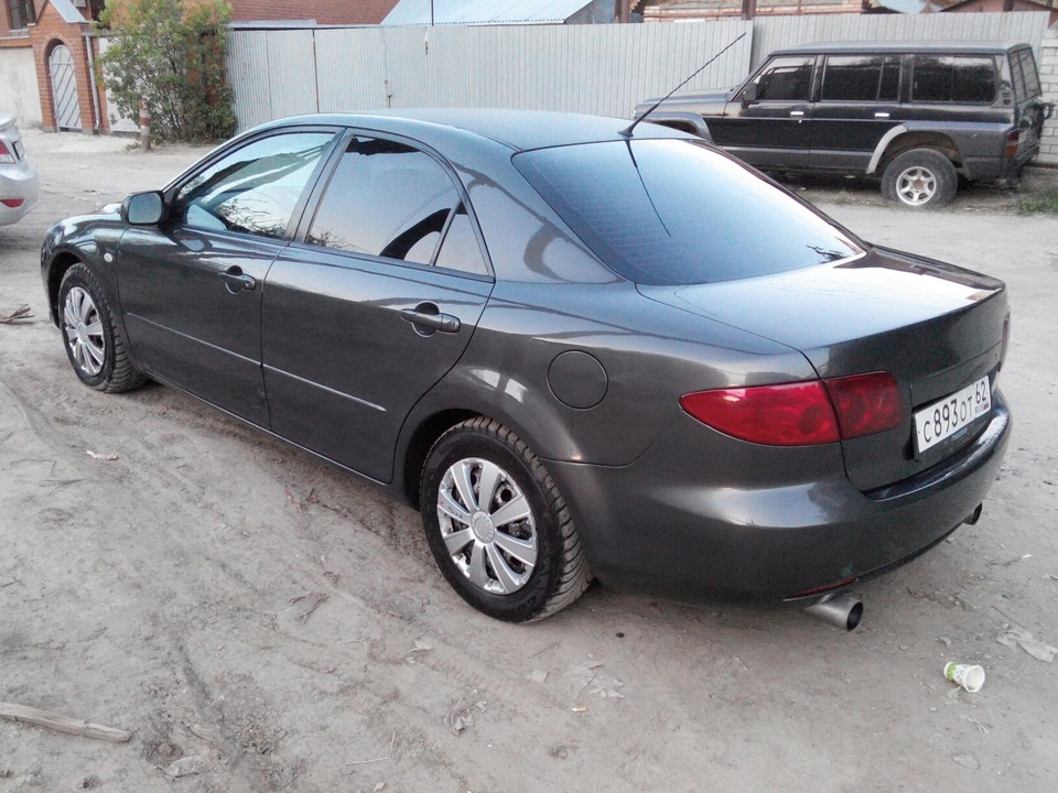 Первая мойка после покупки — Mazda 6 1g Gg 2 л 2005 года мойка