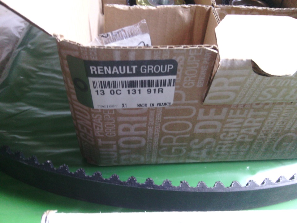 130C13191R Комплект ремня ГРМ RENAULT | Запчасти на DRIVE2