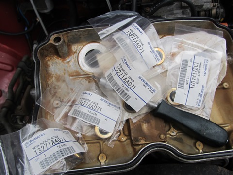 13271AA071 Кольцо уплотнительное болта крышки ГБЦ SUBARU | Запчасти на ...