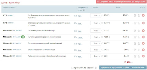MN101368 Тяга стабилизатора передней подвески левая, правая / Outlander ...