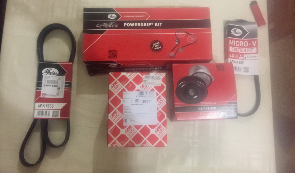 Замена клапанов, грм, помпы и ремней привода агрегатов . — Chevrolet ...