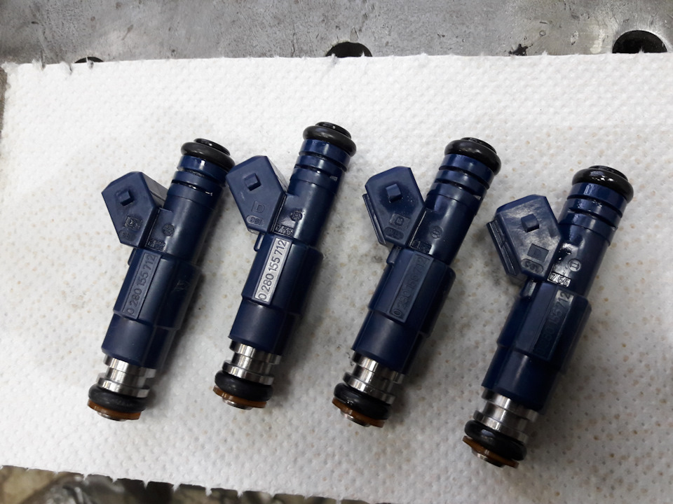 Замена форсунок — Alfa Romeo 75, 1,8 л, 1986 года | своими руками | DRIVE2