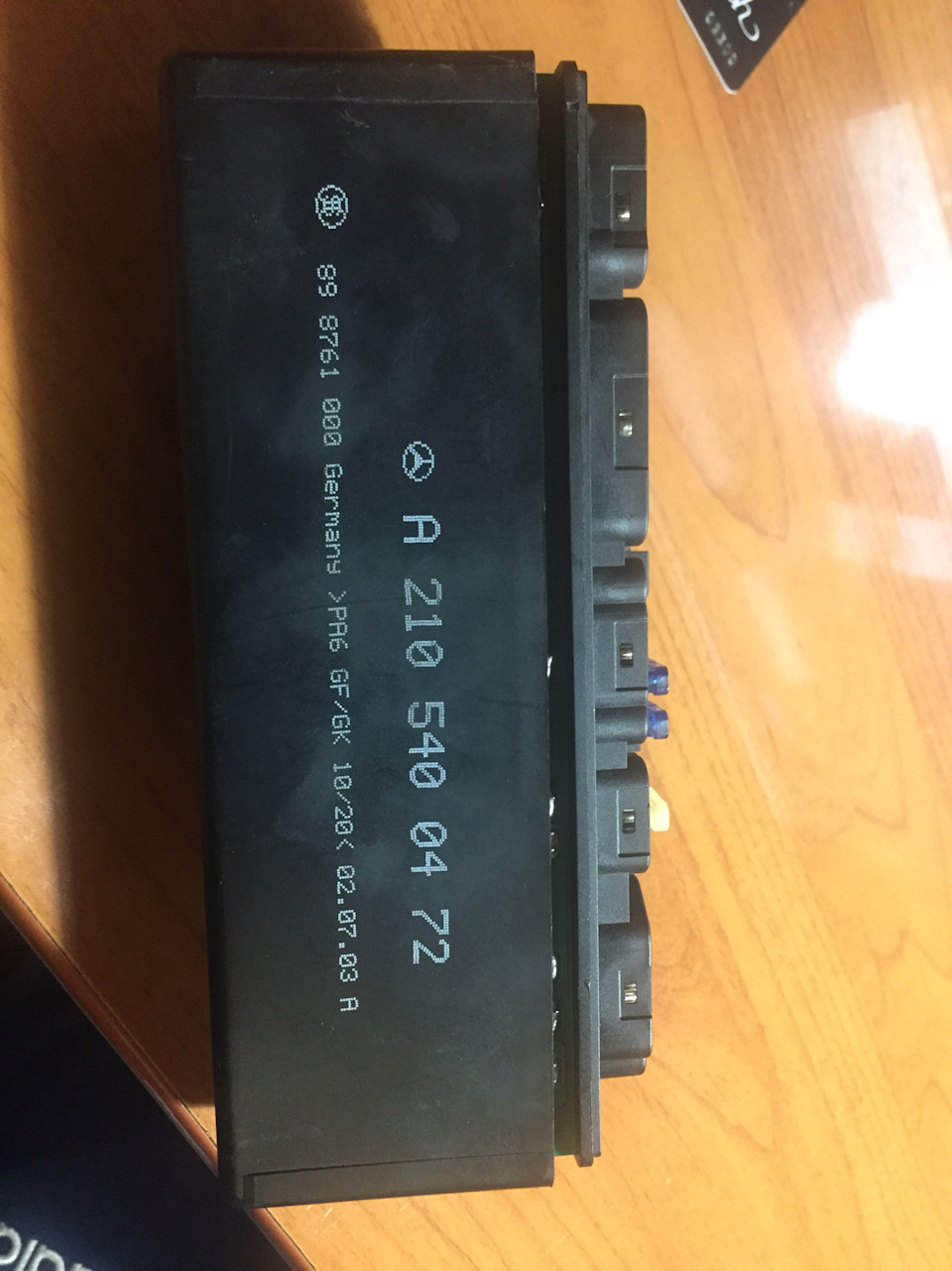 A2105400472 Блок реле Mercedes | Запчасти на DRIVE2