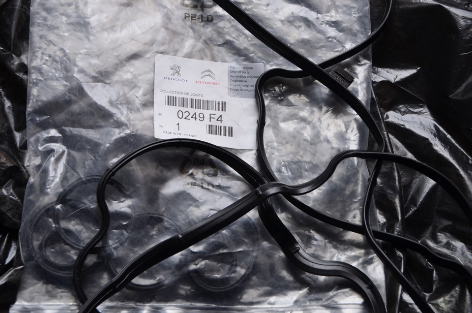 0249F4 Прокладка клапанной крышки PSA 1.6 16V EP6 Peugeot Citroen ...