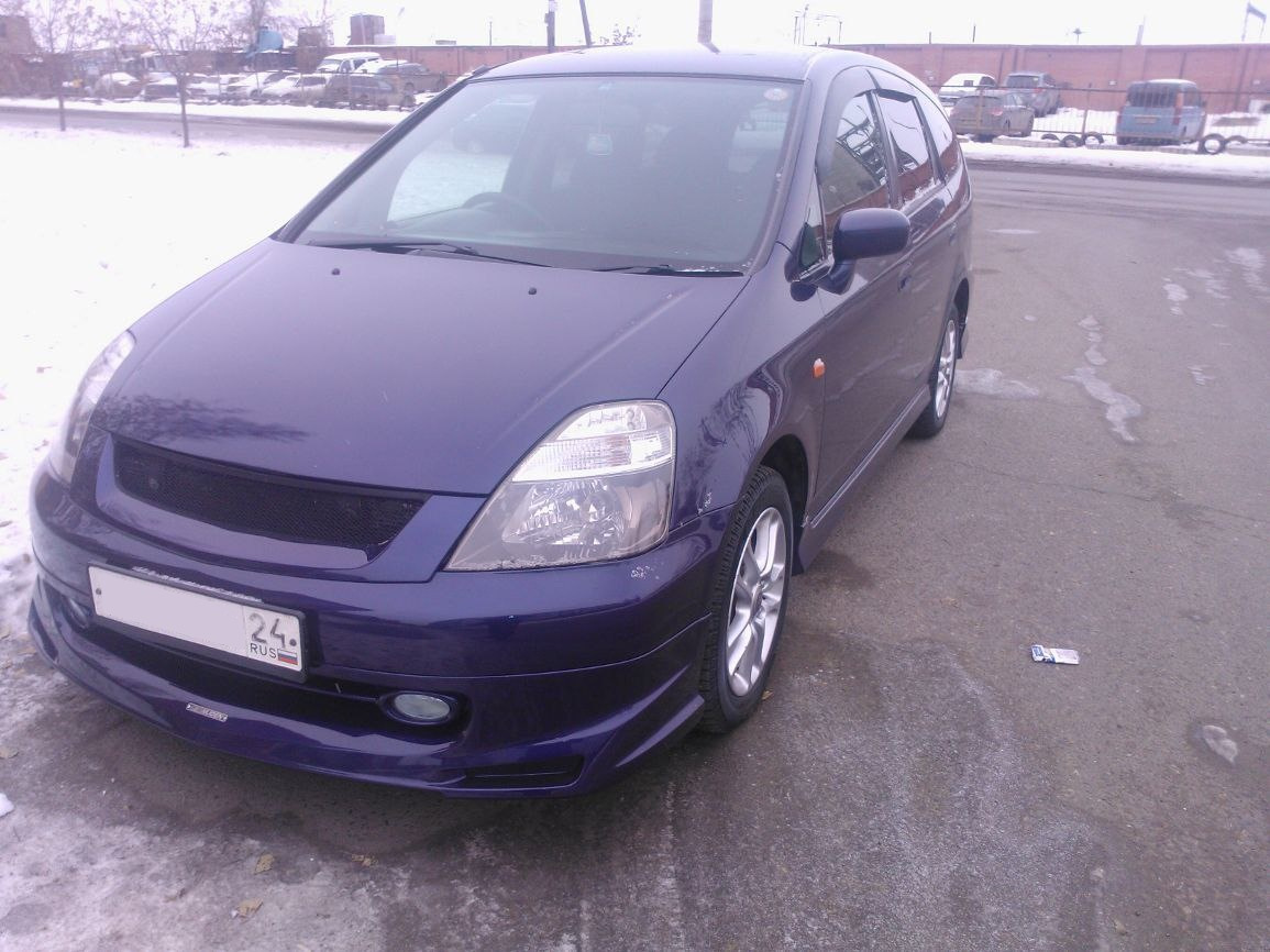 Почти окончательный внешний вид — Honda Stream (RN), 2 л., 2000 года ...