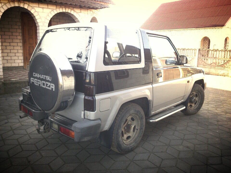 Запись от 13 сентября 14:20 — Daihatsu Feroza II, 1,6 л, 1992 года | покатушки | DRIVE2