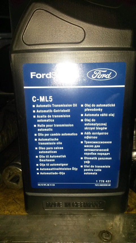 1776431 Жидкость трансмиссионная (красная) 1л Ford | Запчасти на DRIVE2