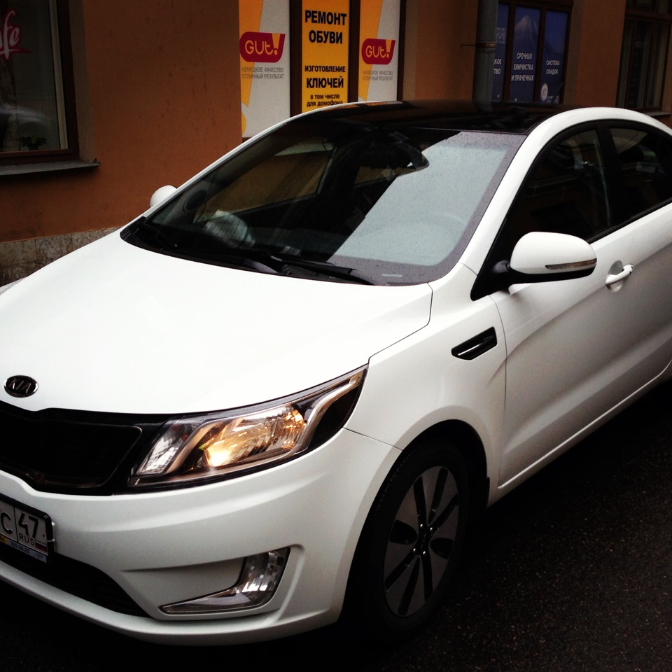 Крышу запилил — KIA Rio (3G), 1,6 л, 2012 года | стайлинг | DRIVE2