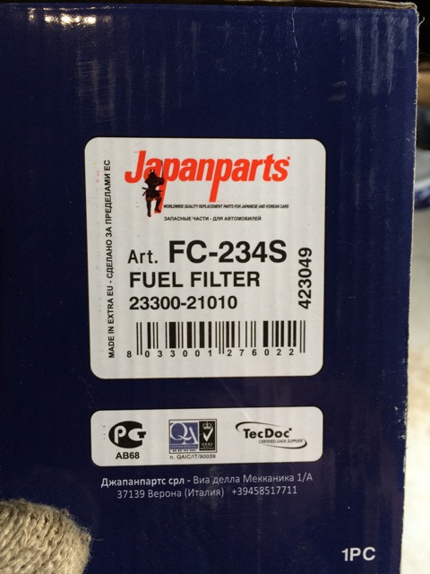 2330021010 Фильтр топливный TOYOTA LEXUS | Запчасти на DRIVE2