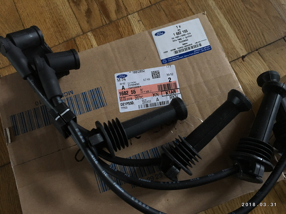 1682155 Провода высоковольтные Zetec-S Ford | Запчасти на DRIVE2