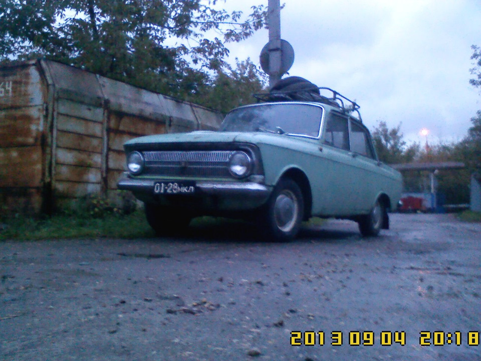 Фото 2013 — ИЖ Москвич 412, 1,5 л, 1971 года | фотография | DRIVE2