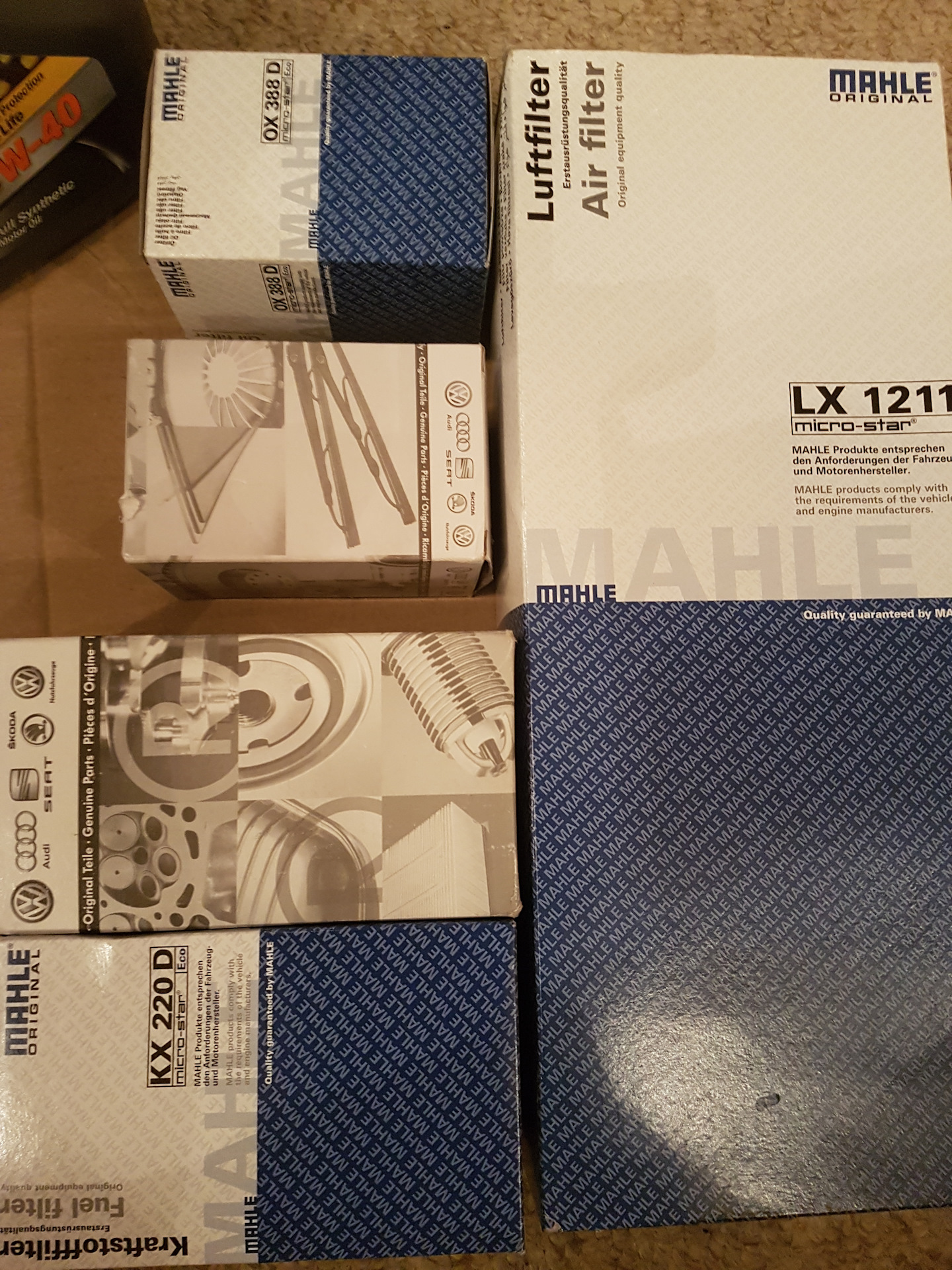 Очередное ТО — Volkswagen Caddy (3G), 1,6 л, 2011 года | расходники ...