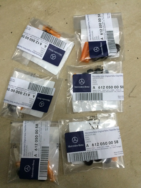 A6120500058 Уплотнение клапана Mercedes | Запчасти на DRIVE2