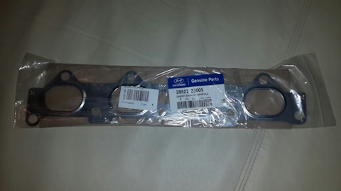 2852123005 Прокладка коллектора выпускного KIA HYUNDAI | Запчасти на DRIVE2