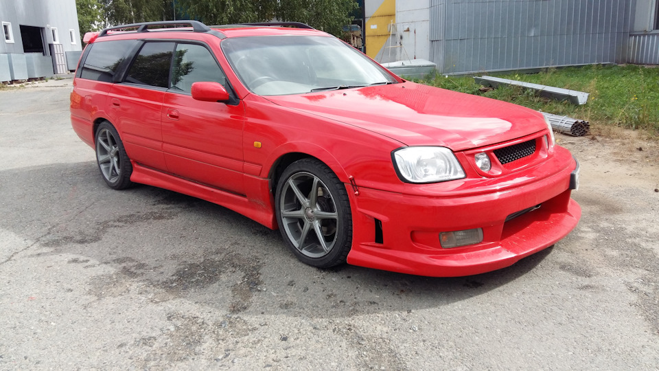 Поставил колеса Bim Zeit "18 — Nissan Stagea (WC34 Series 2), 2,5 л ...