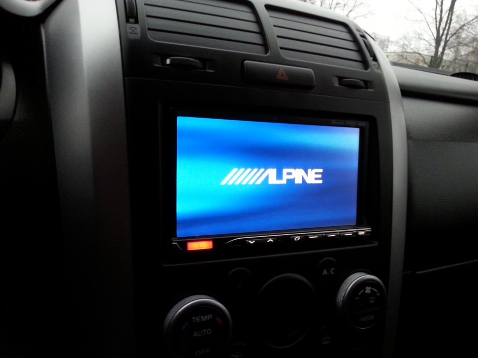 Alpine ICS X7 доробатка — Suzuki Grand Vitara (2G), 2,4 л, 2014 года ...