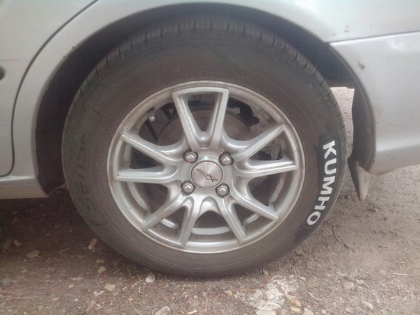 Шины в стиле Формулы 1, Идея в стиле мелочь а приятно — Hyundai Accent ...